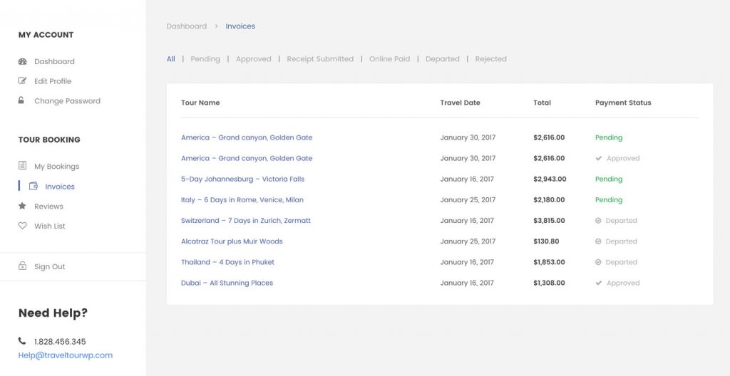Customer - Invoice - Hong Kong Yachting